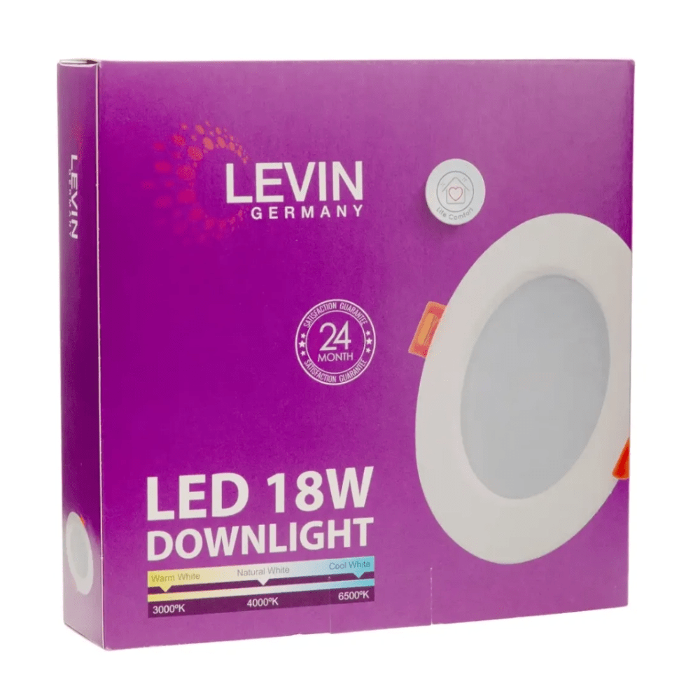Buy Levin 18W LED – 6500K Cool White Recessed Light | Shop Indoor Ceiling Lights Online | Supply ...