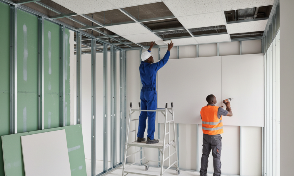 Drywall & Ceiling Systems | Plasterboard, Gypsum, POP, Tracks, Tiles ...