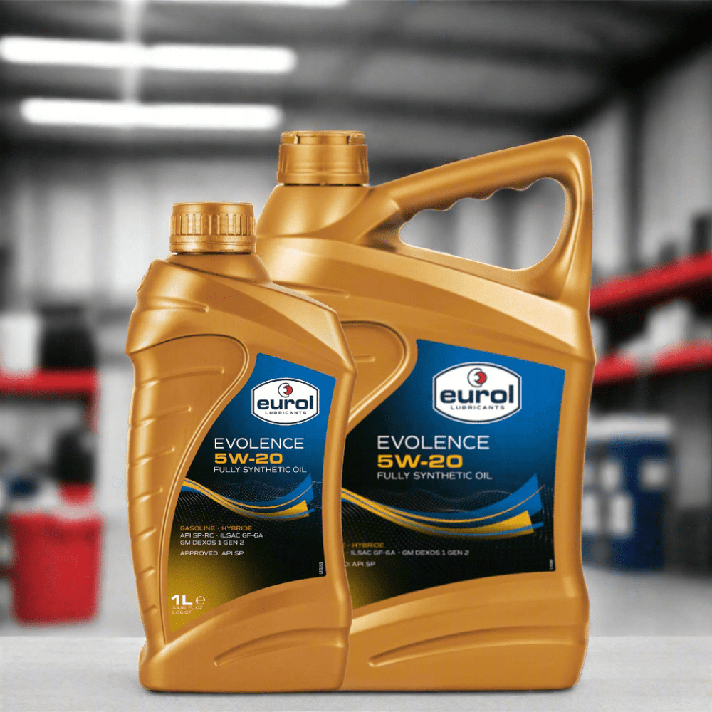 Buy Eurol Evolence Fully Synthetic Engine Oil 1L / 5L - 5W-20 | Shop ...