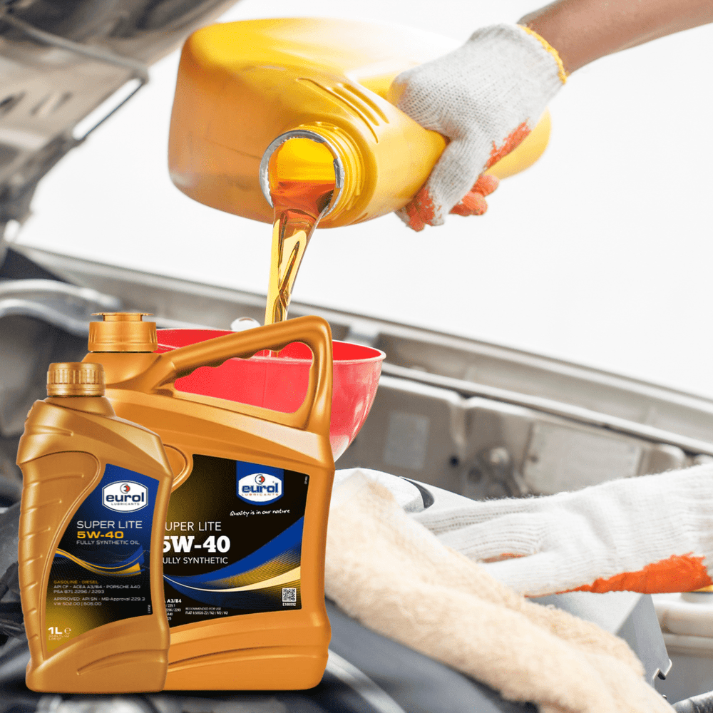 Buy Eurol Super Lite Fully Synthetic Engine Oil 1L / 5L - 5W-40 | Shop ...