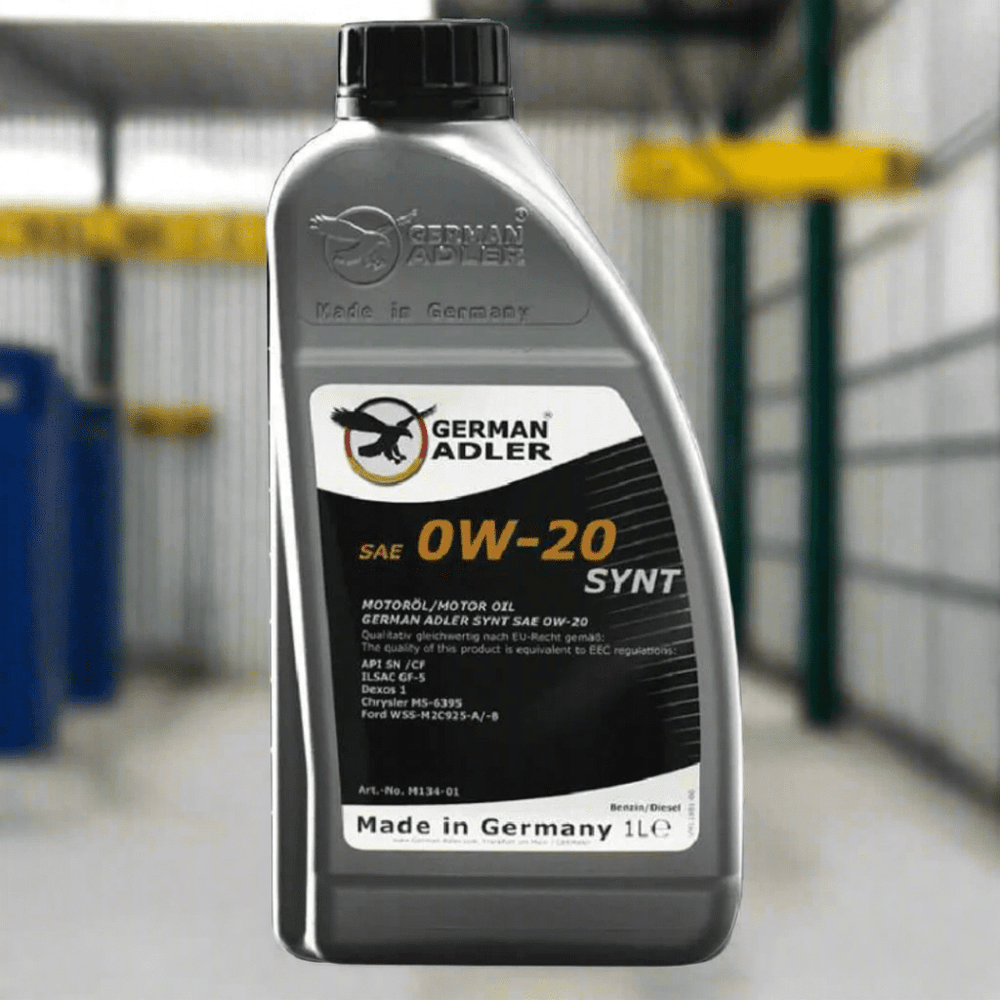 Buy German Adler Synthetic Engine Oil 1L / 5L - SAE 0W-20 | Shop Engine ...