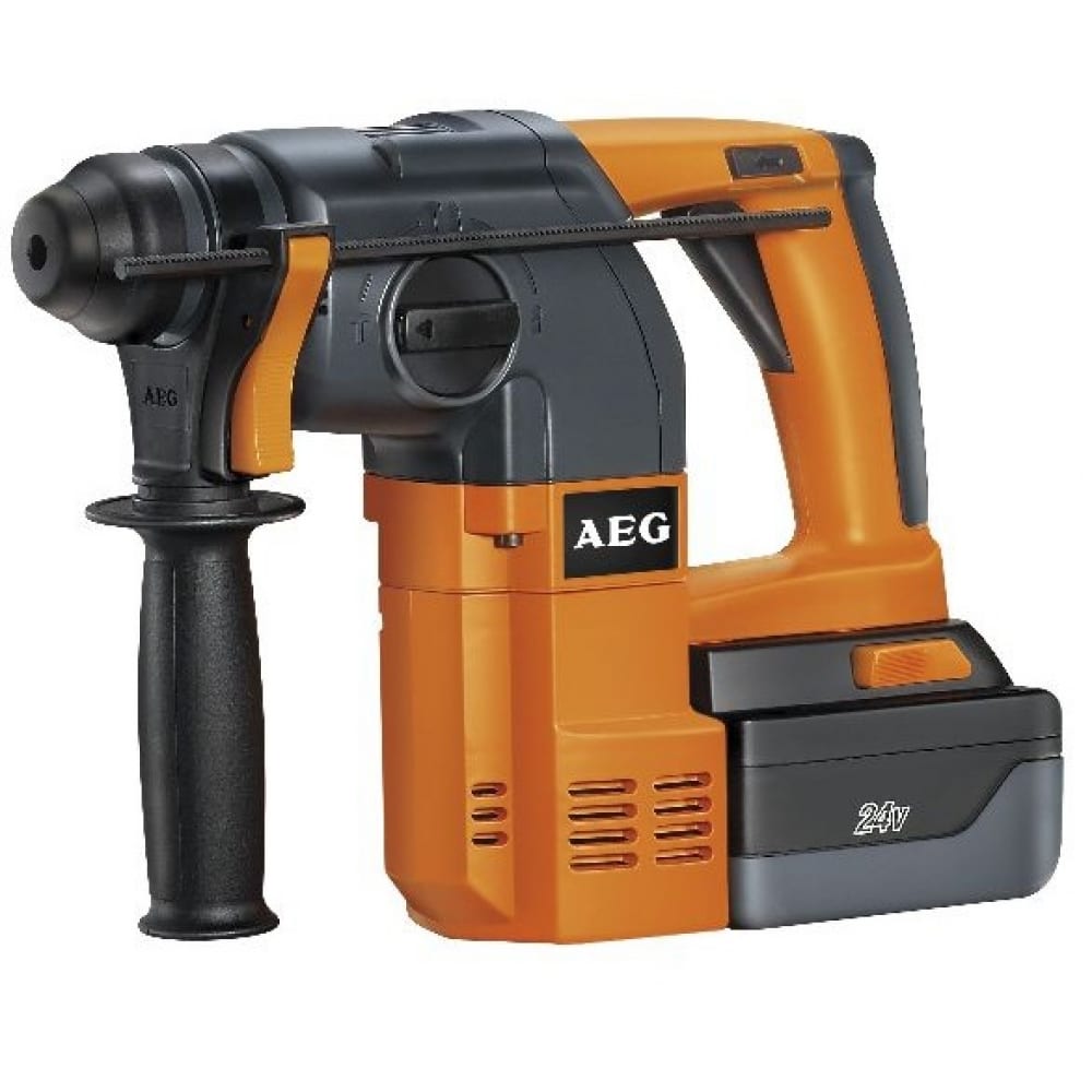 AEG 24V Lithium-Ion Cordless SDS-Plus Hammer Drill (Model BBH24 ...