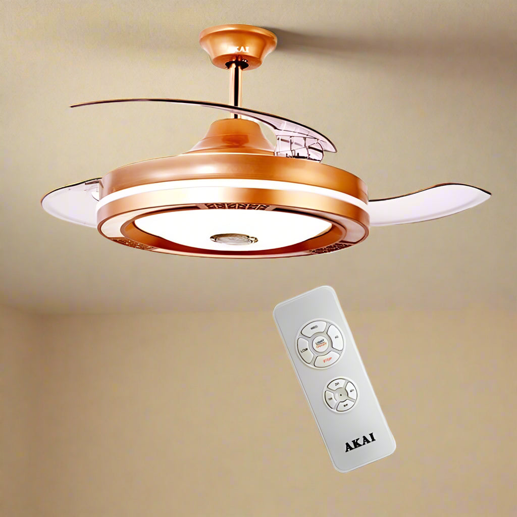Akai 42" Foldable Ceiling Fan With Bluetooth 75W - EF086A-42BT | Supply ...
