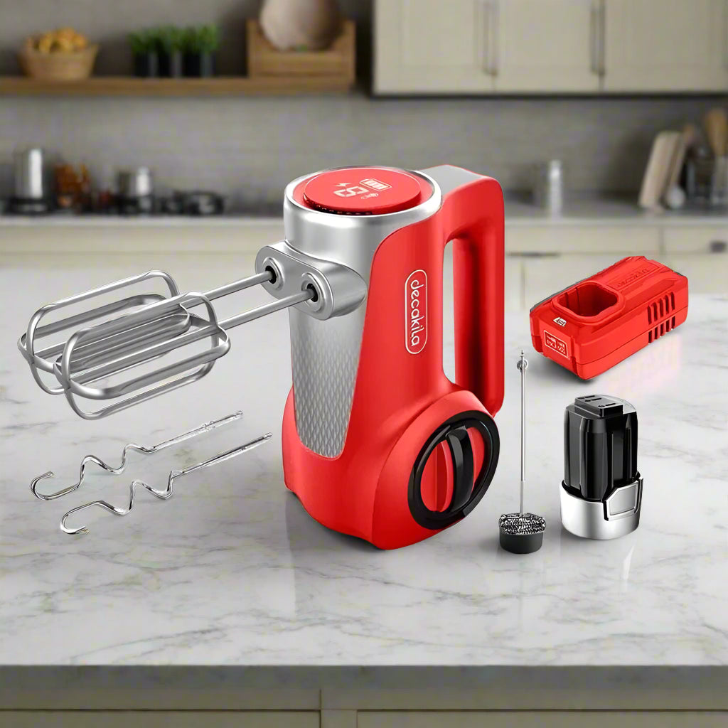 Buy Decakila 7-Speed Cordless Rechargeable Hand Mixer 125W | Supply ...
