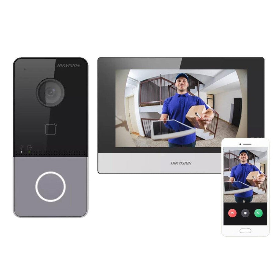 Buy Hikvision IP Video Intercom Kit - DS-KIS603-P(C) | Supply Master ...