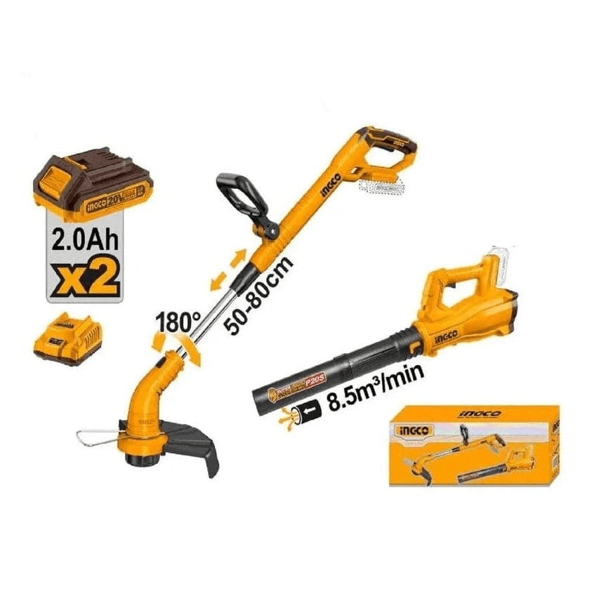 Buy Ingco 20V Cordless Grass Trimmer & Air Blower Combo – COSLI240203 ...