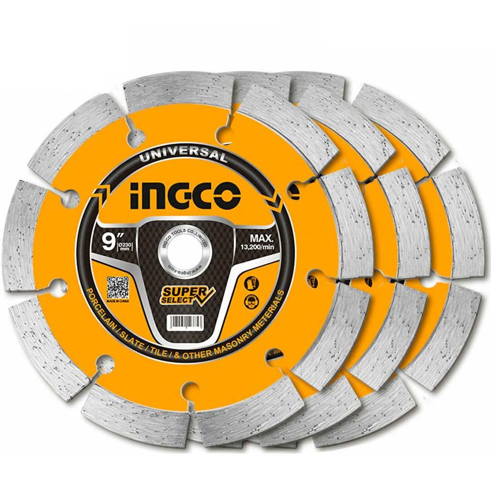 Buy Ingco 3-Piece 9" Dry Diamond Disc Set – DMD0123023 | Shop Power ...