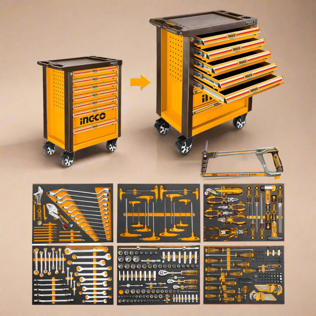Buy Ingco 328-Piece Tool Chest Set with 7 Drawers – HTCS273281 | Shop ...