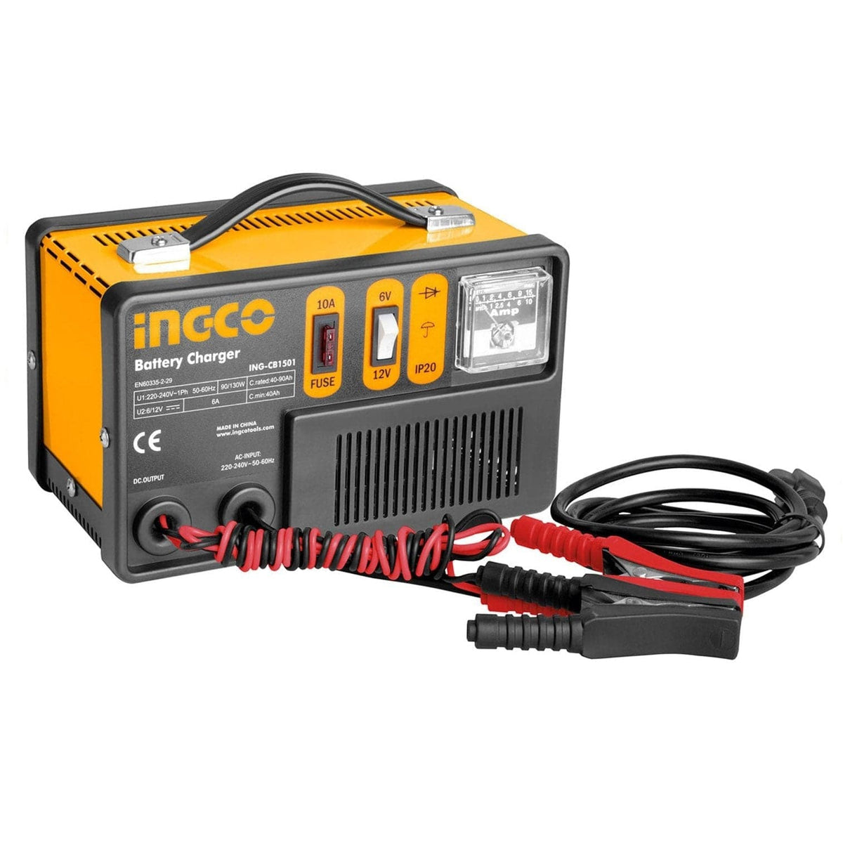 Ingco Battery Charger - ING-CB1501 | Supply Master Accra, Ghana