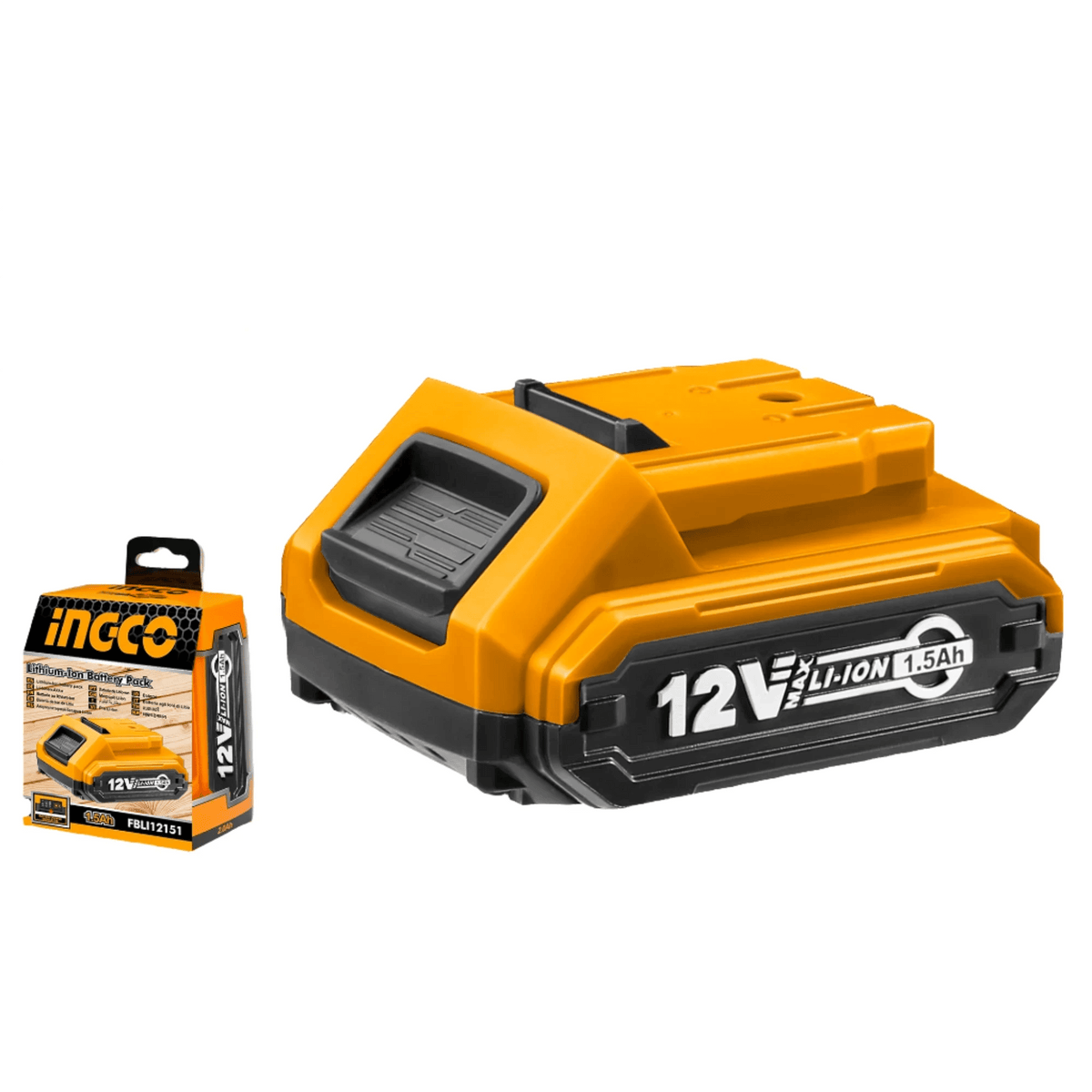 Buy Ingco 12V 1.5Ah Lithium-Ion Battery – FBLI12151 | Shop Power Tools ...
