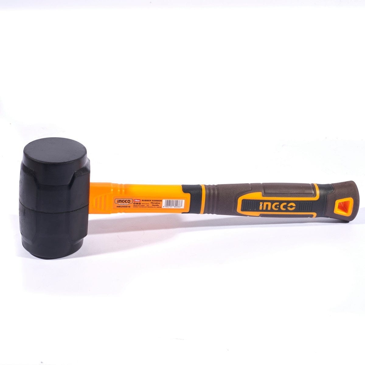 Buy Ingco Rubber Hammer 450g with Fiberglass Handle – HRUH8816 | Shop ...