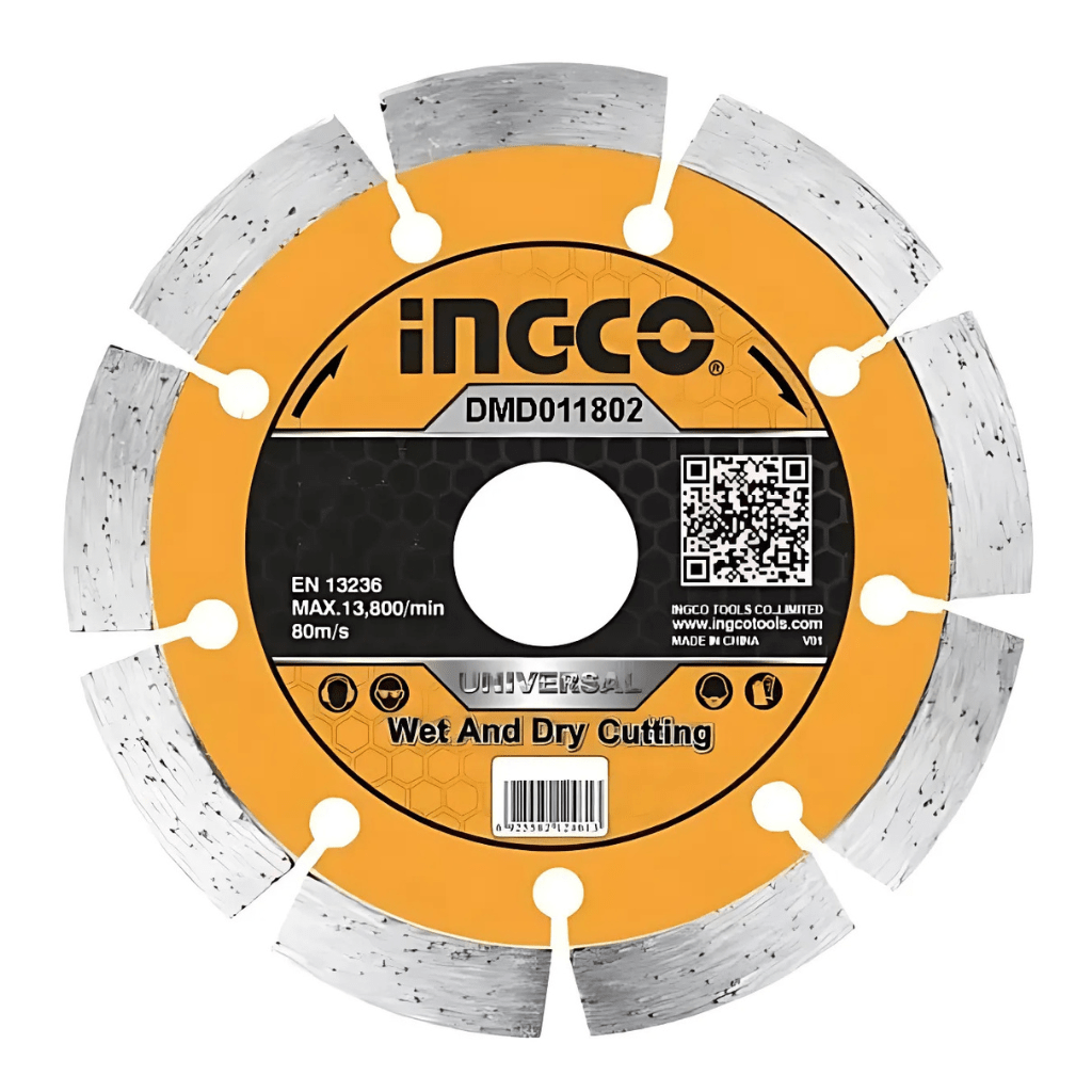Buy Ingco Wet & Dry Diamond Disc with Blade width 10mm - 5", 7", 9 ...