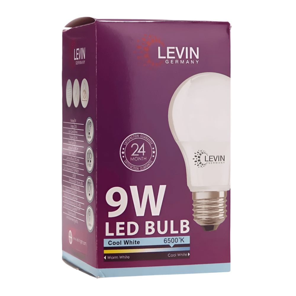 Buy Levin LED E27 A-Bulb 9W 6500K Warm Light | Shop Energy-Efficient ...