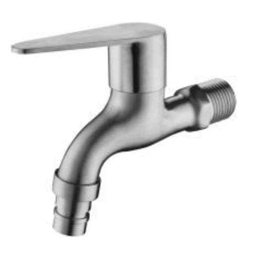 Buy MaxTen Stainless Steel Universal Washer Wall Bib Tap - D5611 | Shop ...