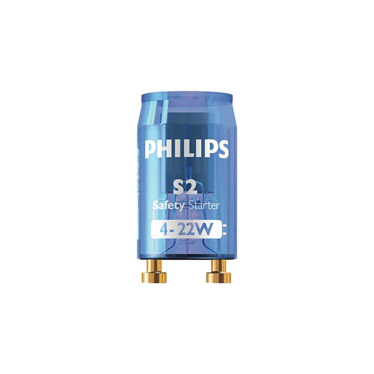 Philips S2 Standard Universal Fluorescent Starter 4-22 Watt 2BL 220 ...