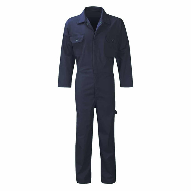 Navy Blue Complete Work Wear Coverall With Belt | Durable & Lightweight ...