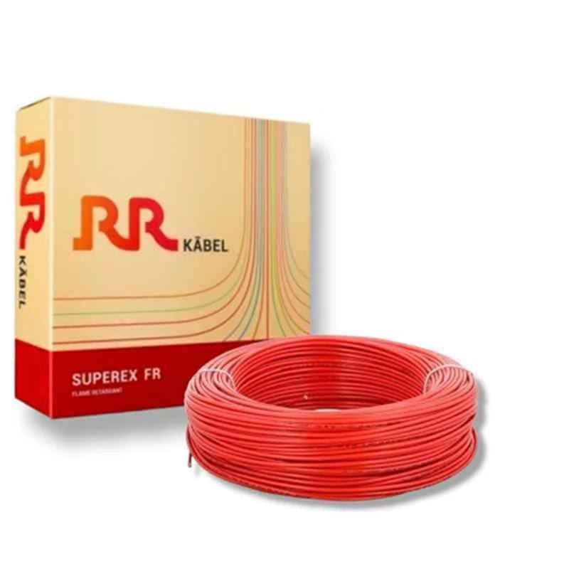 Buy RR Kabel Red PVC Flexible Electrical Cable - 3x1.5mm | Shop at ...
