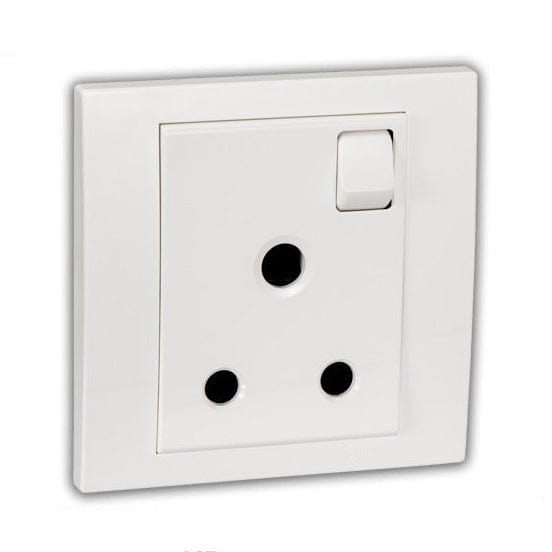 Schneider Vivace 15A Single Switched Socket | Supply Master | Accra, Ghana