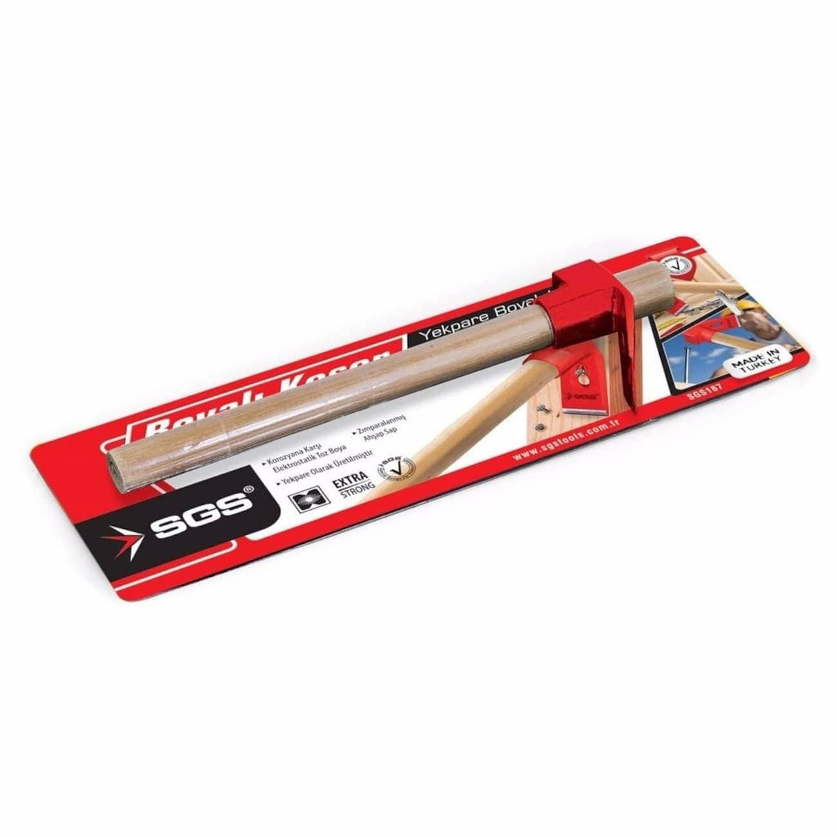 SGS Red Painted Steel Cutter 400g - SGS187 | Supply Master | Accra, Ghana