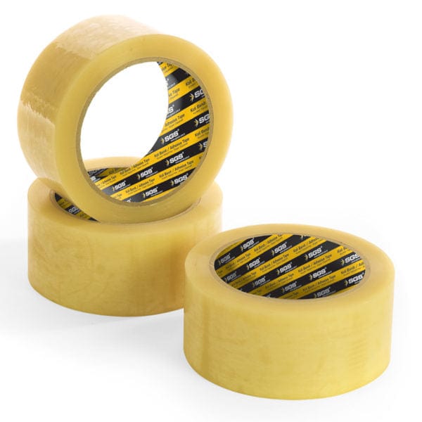 SGS Yellow Packing Duct Tape - 40m & 100m | Supply Master | Accra, Ghana