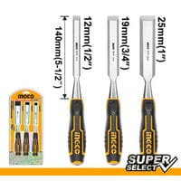 Ingco 3 Pieces Wood Chisel Set - HKTWCS301 | Supply Master | Accra, Ghana