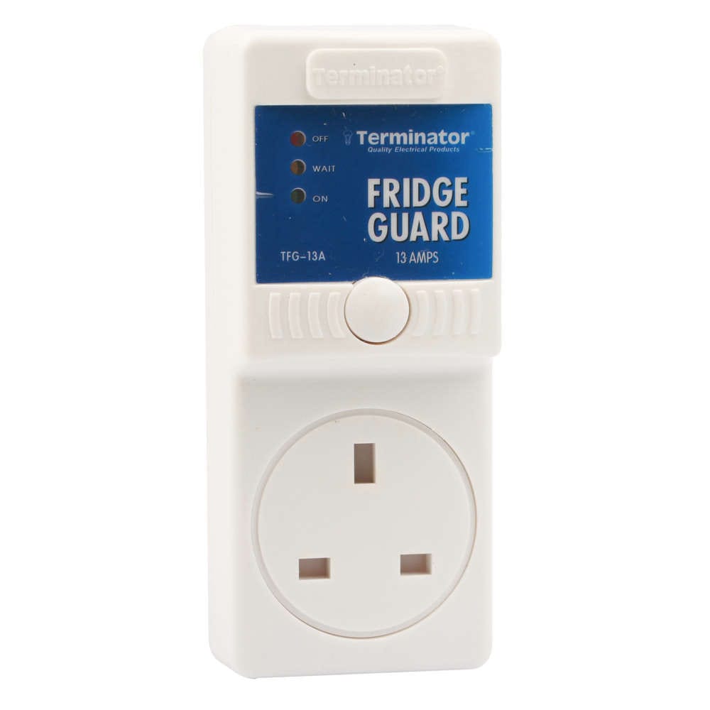 Terminator Fridge Guard Plug and Socket 13A | Supply Master | Accra, Ghana