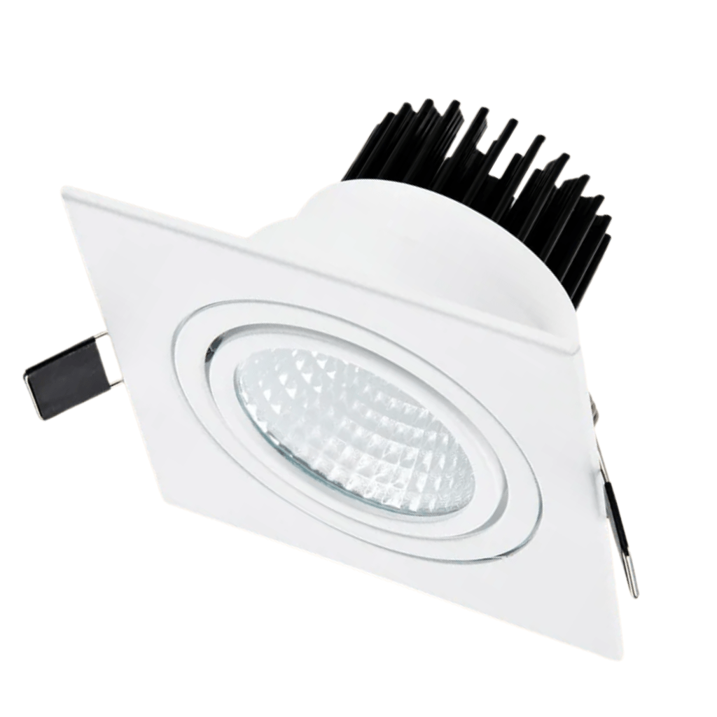 Buy LED Tilt Recessed White Rectangle Downlight - 10W | Shop Lighting ...