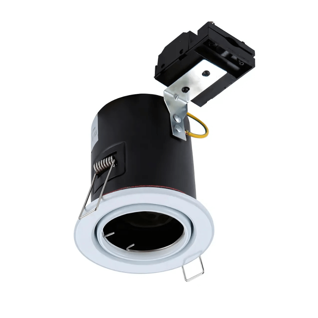Buy Tilt Pressed Steel Fire Rated Ceiling Light - GU10 | Supply Master ...