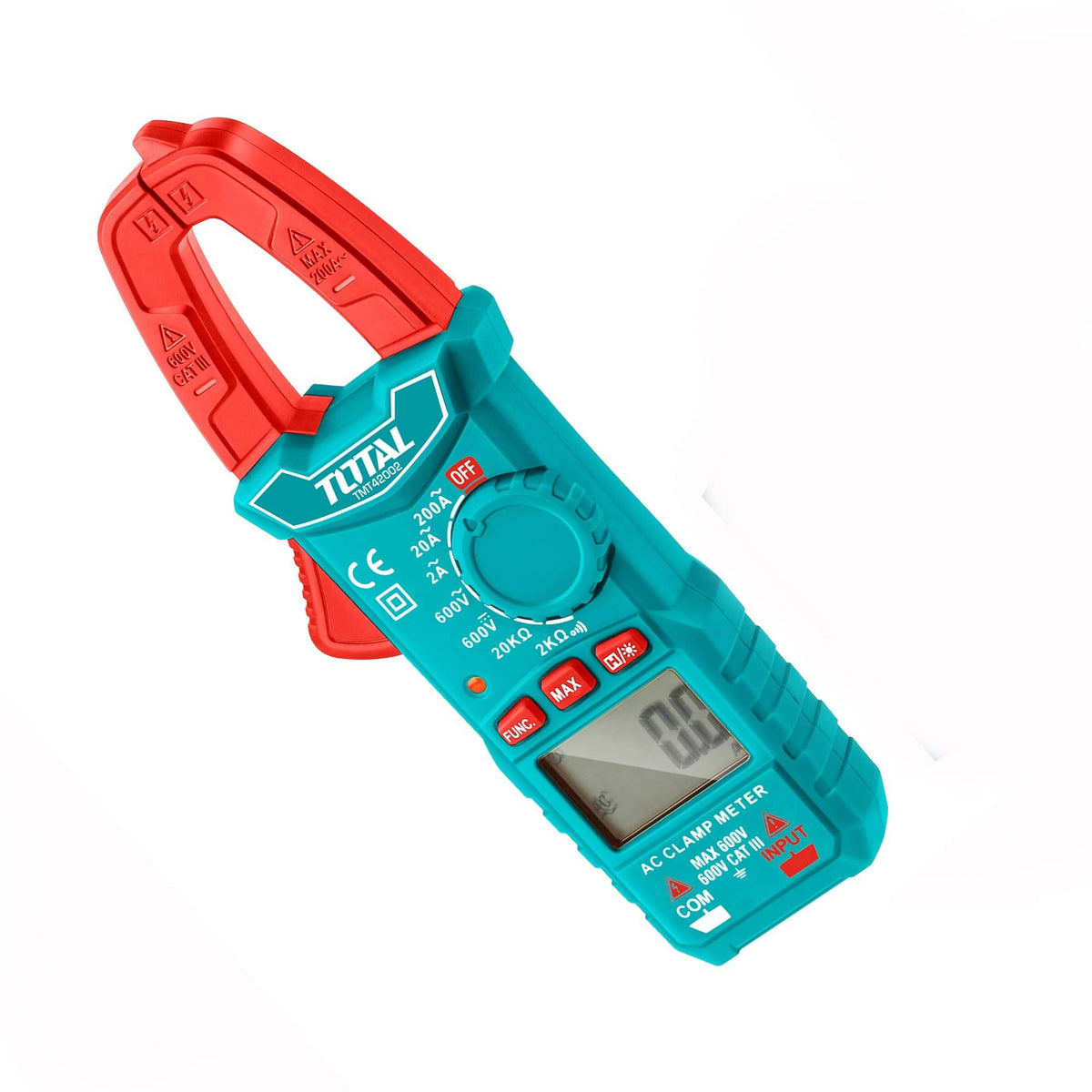 Total Digital AC Clamp Meter 2000 counts - TMT42002 | Supply Master ...
