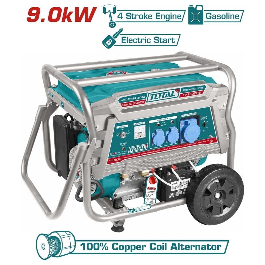 Buy Total Gasoline Generator 9.0KW TP190006 Shop Generators Supply Master Accra Ghana