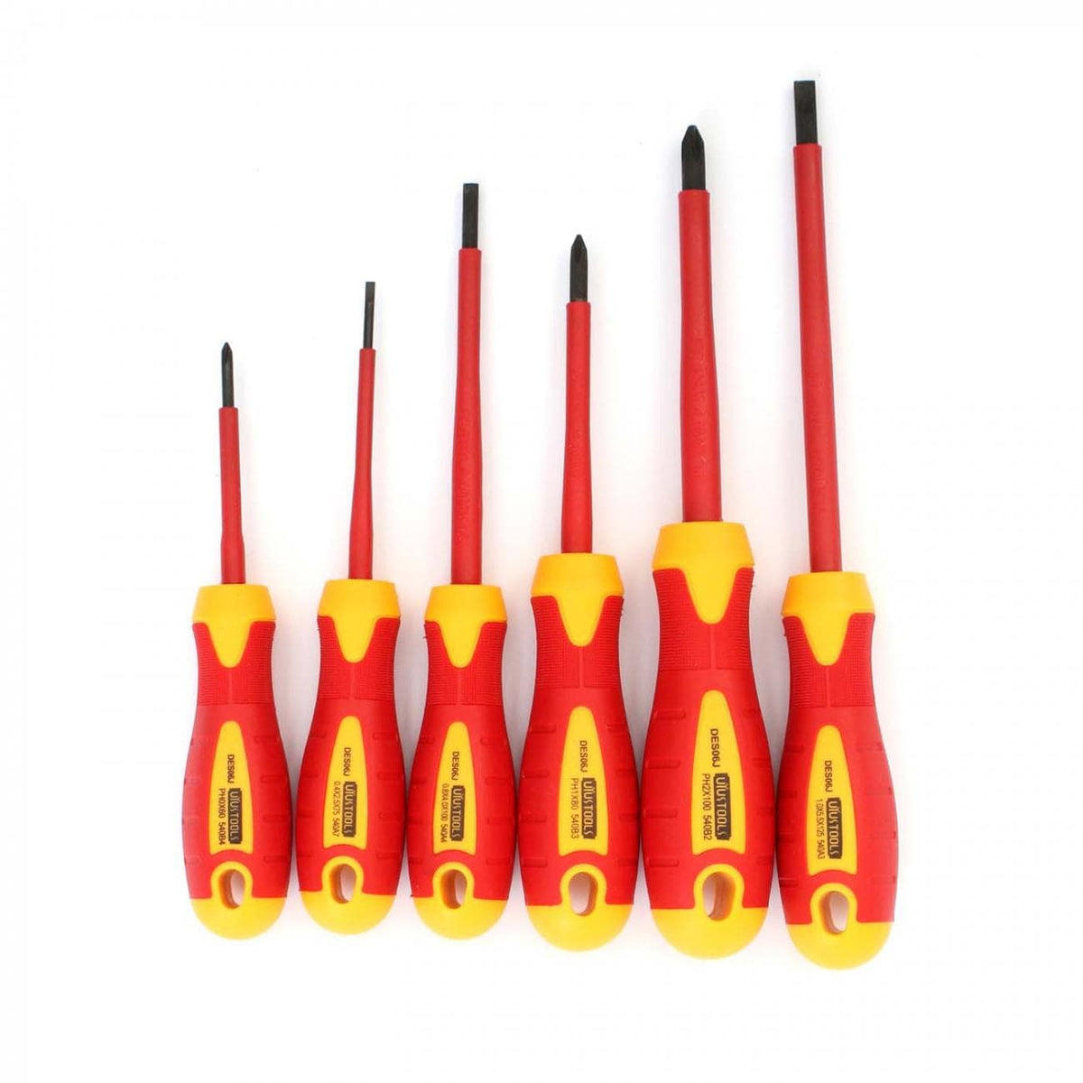 Buy Uyustools 6 Pieces Electrician Screwdriver Set 1000V - DES06J ...