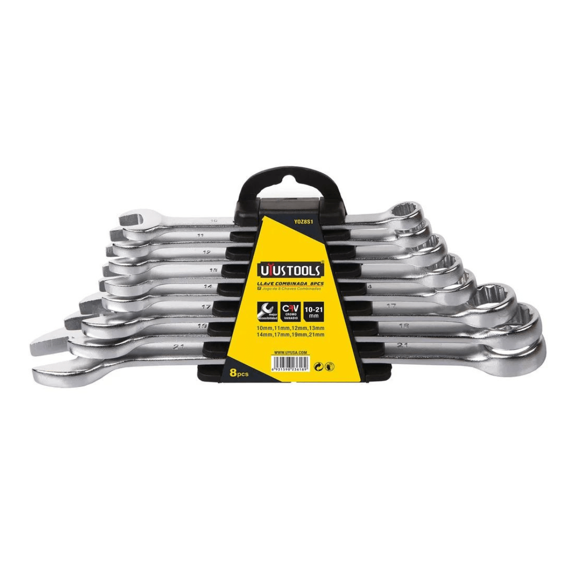 Buy Uyustools 8 Pieces Combination Spanners Set - YOZ8S1 | Shop at ...