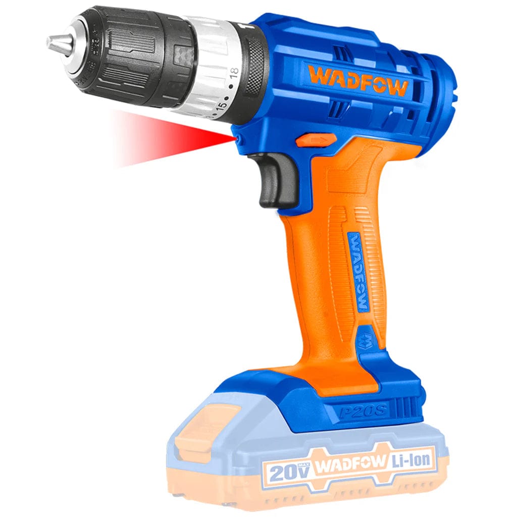 Buy Wadfow 20V Lithium-Ion Cordless Drill | Power Tools Online | Supply ...