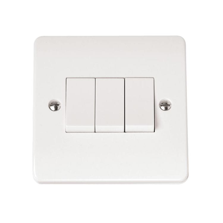 Click Mode 10A Switch 3 Gang 2 Way Switch | Supply Master | Accra, Ghana