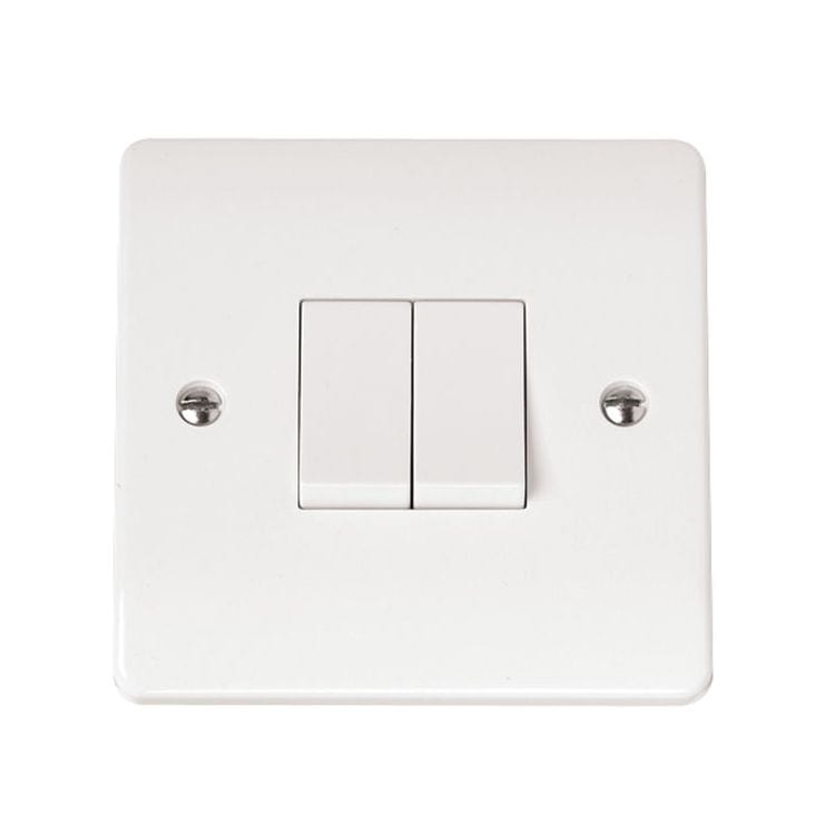 Click Mode 2 Gang 2 Way Switch CMA012 | Supply Master | Accra, Ghana