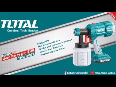 Total Lithium-Ion Cordless Spray Gun - TSGLI2003 | Supply Master Accra ...