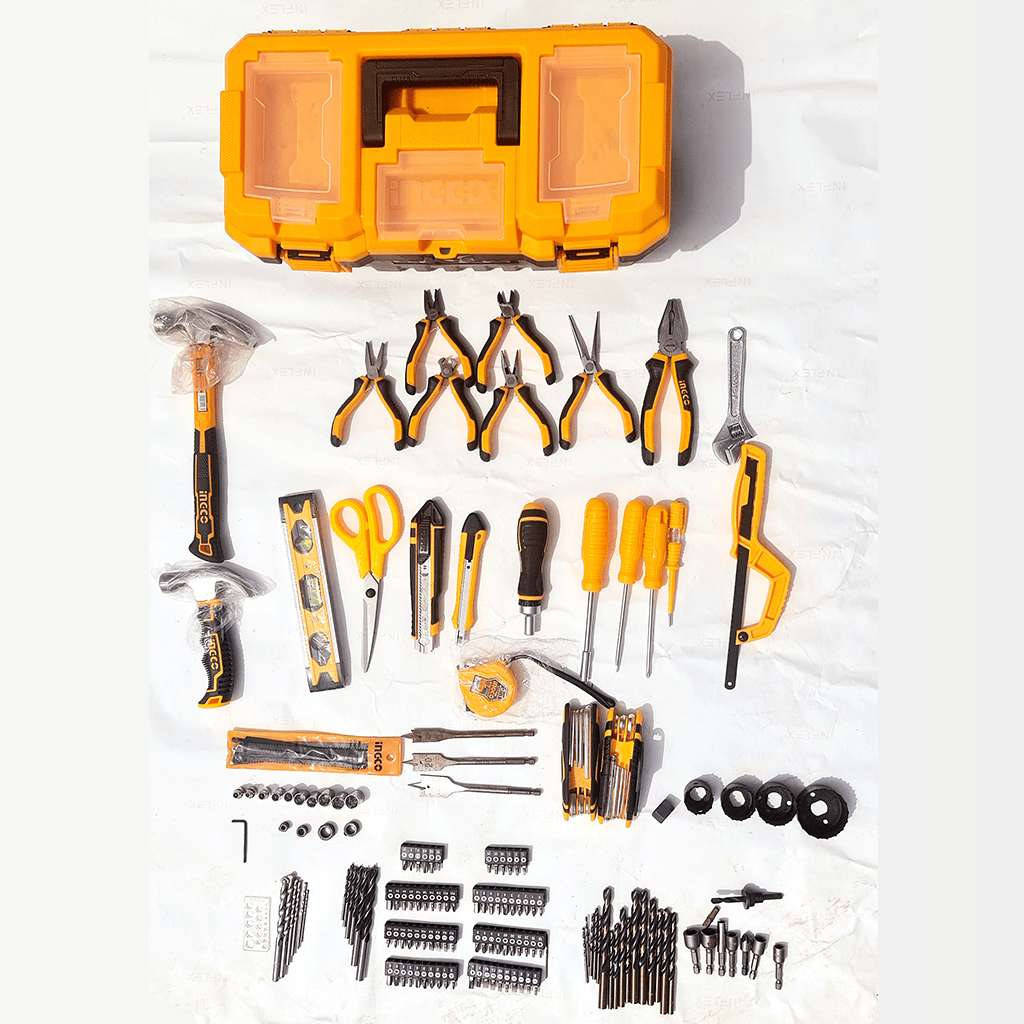 Ingco 168-Piece Complete Tool Set with Plastic Box | Supply Master ...